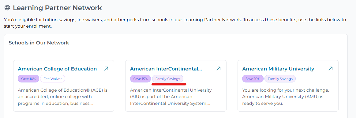 Can I use the Learning Partner Network for someone other than myself ...